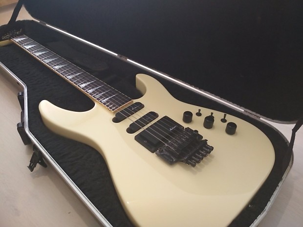 Charvel Model 6 1987 Vintage Pearl White Color | Reverb