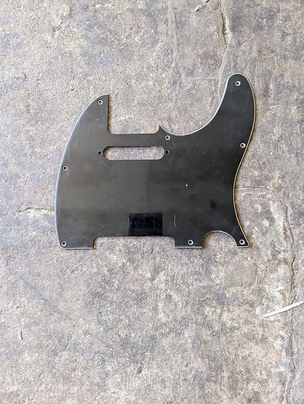 Warmoth Telecaster 1990s Black Pickguard 3-ply VINTAGE | Reverb UK