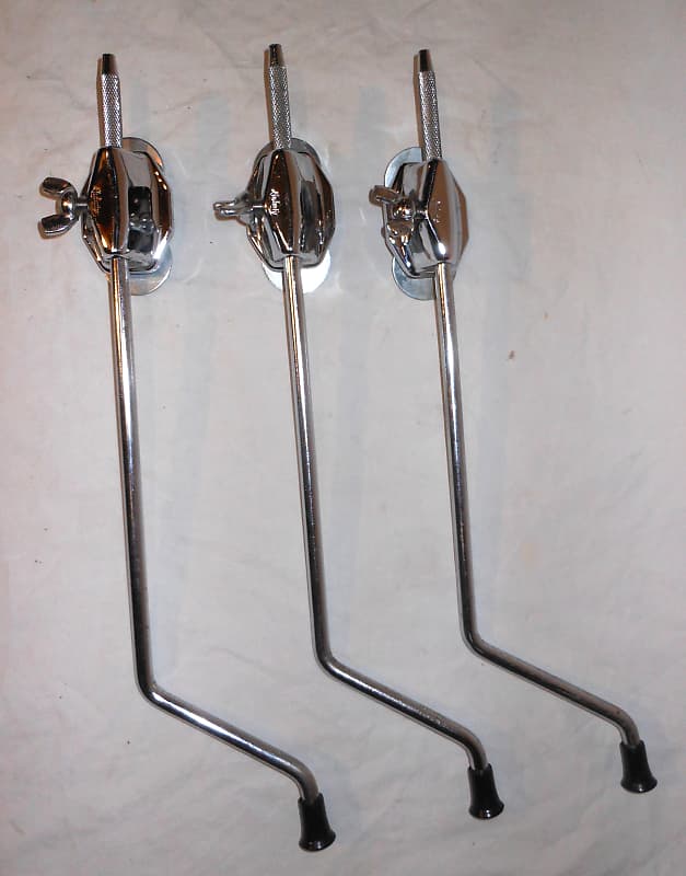 3 Ludwig Vintage 1964 Matched 17" Long Floor Tom Legs | Reverb Canada