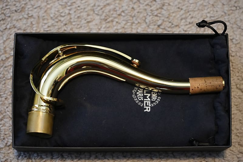 Selmer Series III Jubilee Tenor Saxophone Neck - Gold Lacquer | Reverb