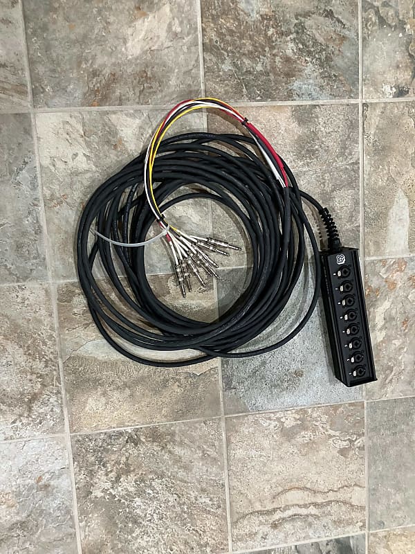 ProCo SMAST 8 Channel TRS Drop Snake 2022 black | Reverb