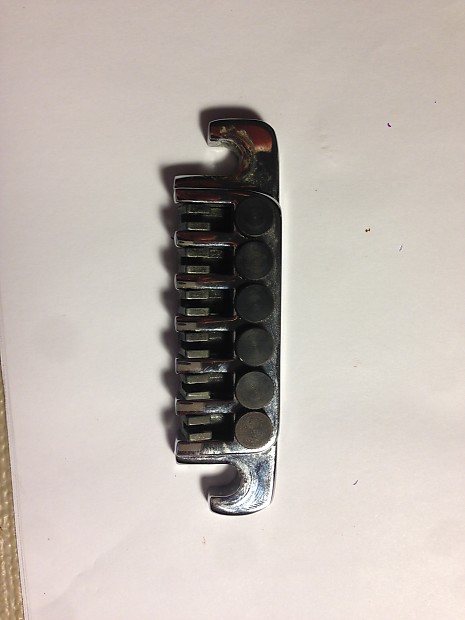 Gibson Fine tune bridge Chrome | Reverb