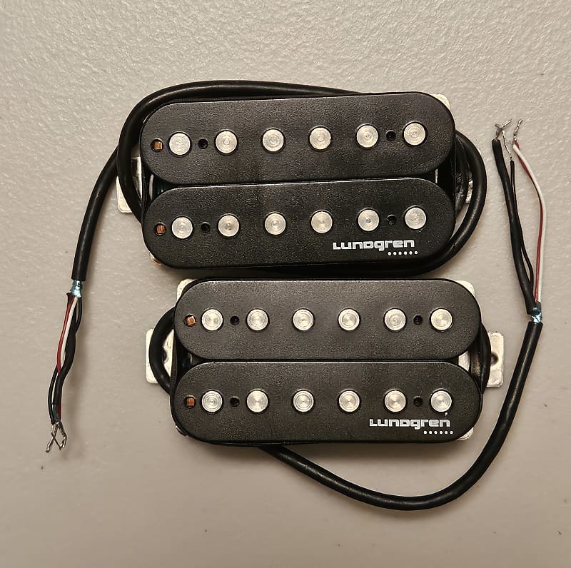 Lundgren M6 pickups - Black | Reverb