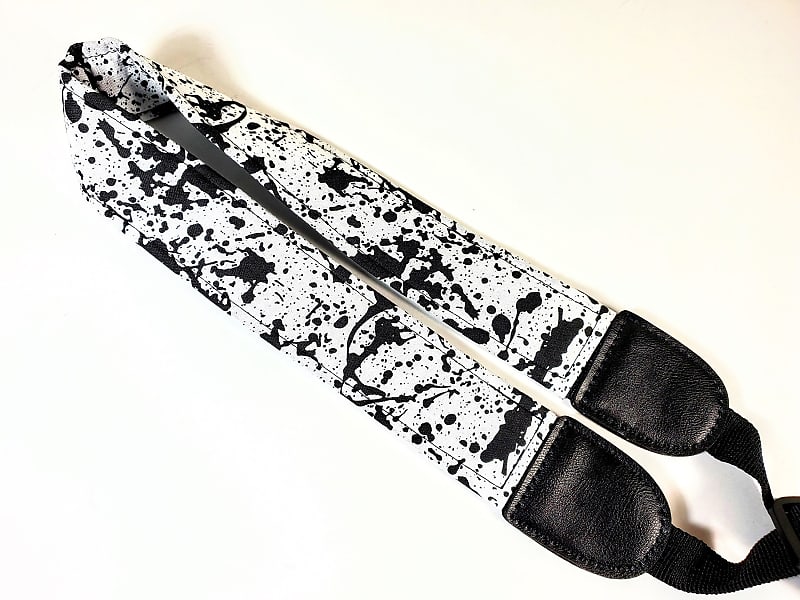 Paint Splatter and Drip Ukulele Strap- Punk Ukulele | Reverb