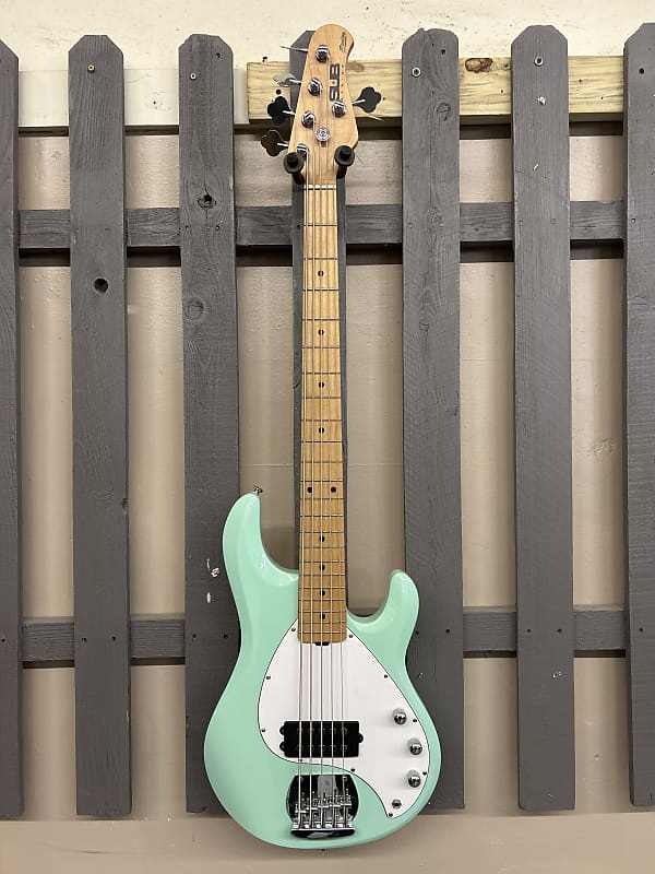 Sterling by Musicman Sub Series 5-String Bass Mint Green | Reverb