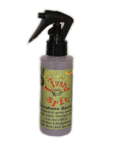 Lizard Spit - Microphone Sanitizer 4 oz. | Reverb