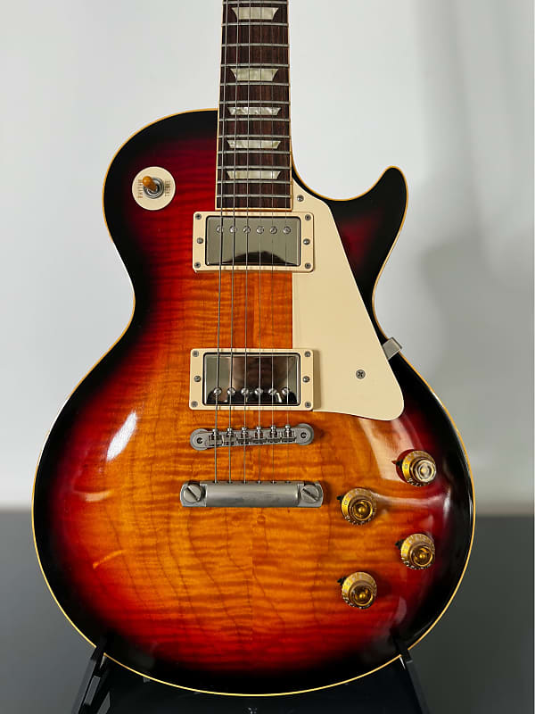 Gibson Les Paul Custom Shop R9 59 2008 Triburst Mint | Reverb