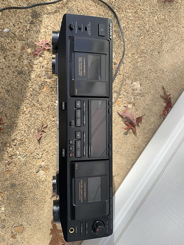 Sony Dual Cassette Deck TC-WE435 Mid 1990’’s - Black | Reverb