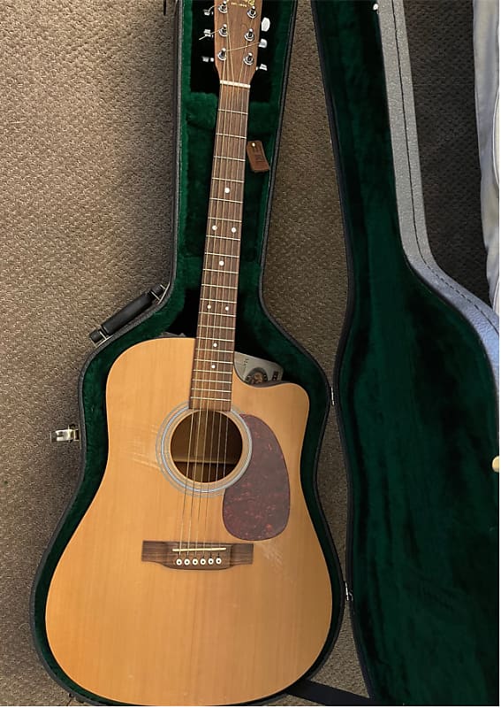 Martin 1-Series DC-1E Dreadnought Acoustic-Electric Guitar + | Reverb