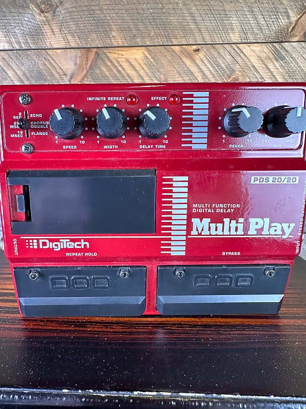 DigiTech Multi-Play PDS 20/20 Red Excellent Condition with | Reverb UK