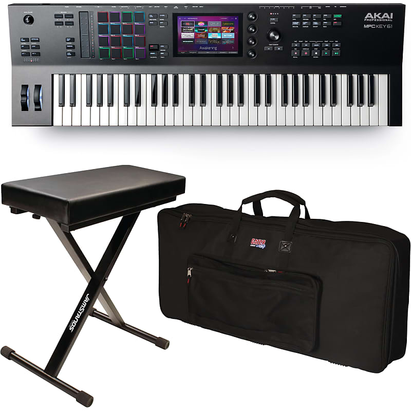 Akai Professional MPC Key 61 61-Key Synthesizer Keyboard w/ | Reverb