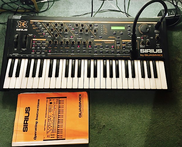 Quasimidi Sirius Synthesizer Groovebox Keyboard with Original | Reverb