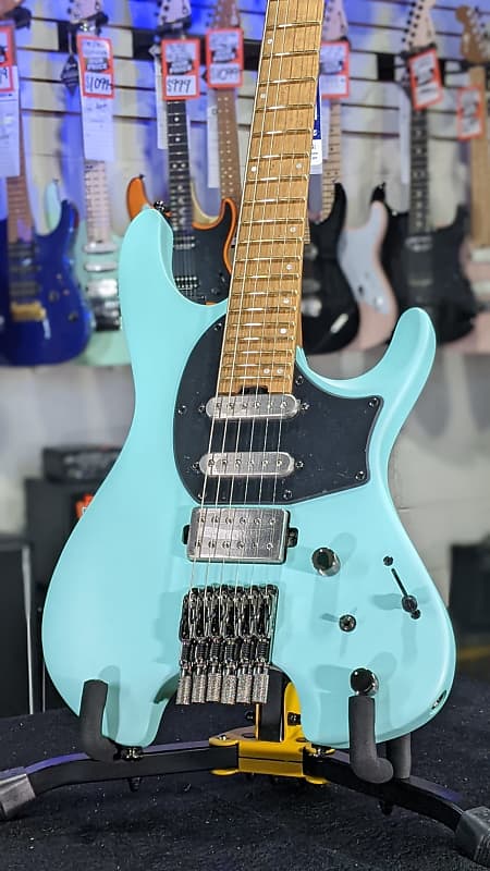 Ibanez Q54 - Sea Foam Green Headless Q54SFM *FREE PLEK WITH | Reverb