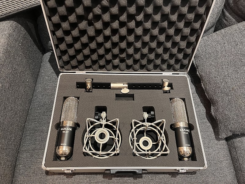 Cascade Vin-Jet Long Ribbon Mics with Lundahl Transformers | Reverb UK