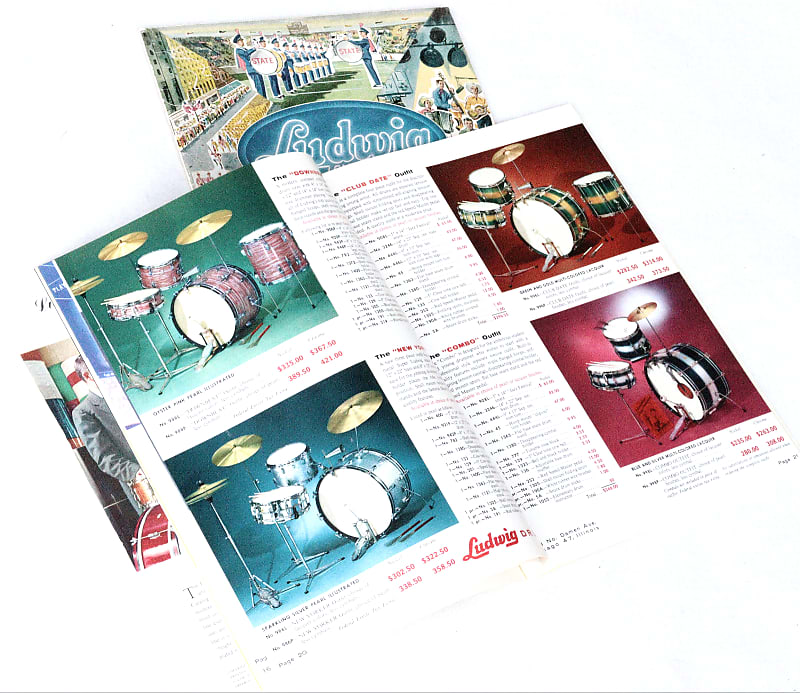 Ludwig Drum Catalogs / 1957 & 1960 | Reverb