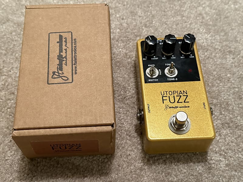 FTelettronica Utopian Fuzz (Univox Super Fuzz circuit) | Reverb