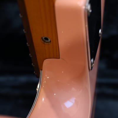 Warmoth / Veritas Hybrid Tele 2019 - Shell Pink Roasted Maple | Reverb