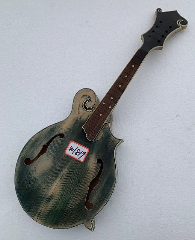 Custom DIY 8 String Mandolin Body with Maple Neck, Rosewood | Reverb