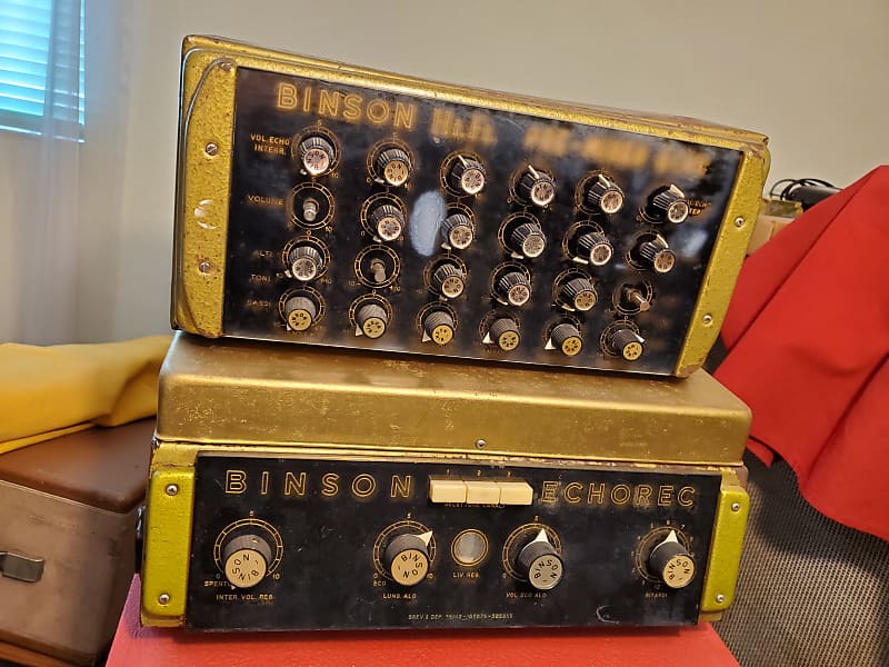 Binson Echorec and Binson HiFi Pre-Mixer Echo 1960s - | Reverb