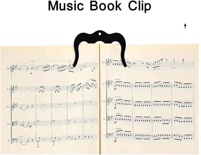 4 Pieces Music Book Clip- Page Holder for Sheet Music Stands, | Reverb