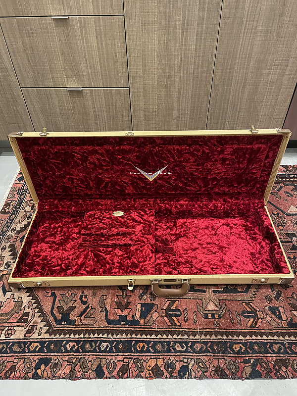 G&G Fender Custom Shop Deluxe Hardshell Case - Tweed | Reverb