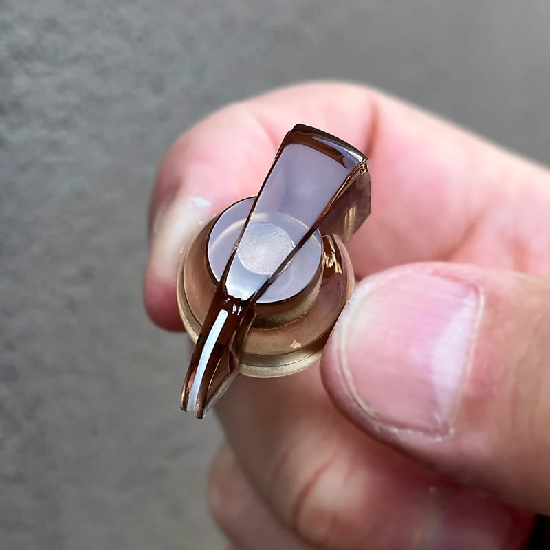 Transparent Brown Chicken Head Pointer Knob | Reverb