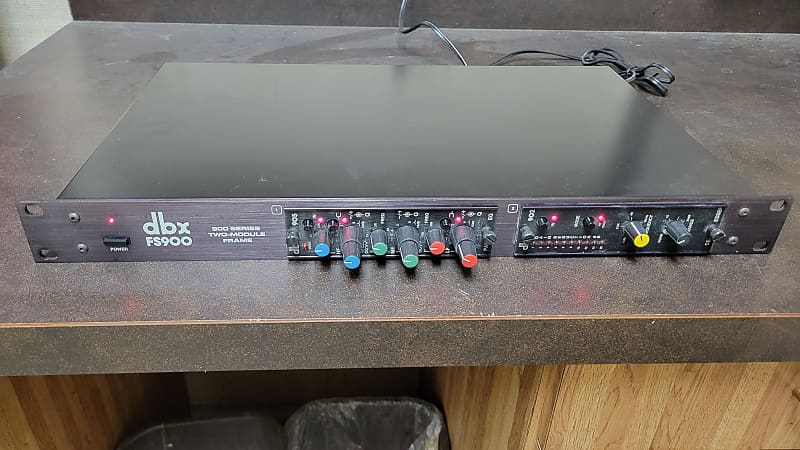 dbx FS900 with 905 EQ and 902 De-esser modules 1990's - Black | Reverb