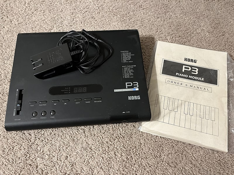 Korg P3 90’s - Black | Reverb