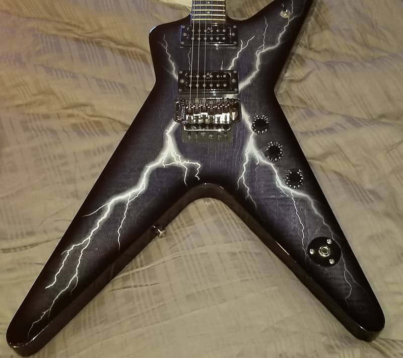 Washburn dimebag darrell 333 Dimebag dimebolt / purple black | Reverb