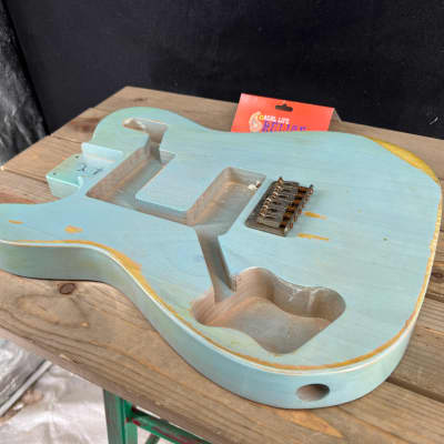 Real Life Relics Left Hand 72 Tele® Deluxe Body Aged Trans | Reverb