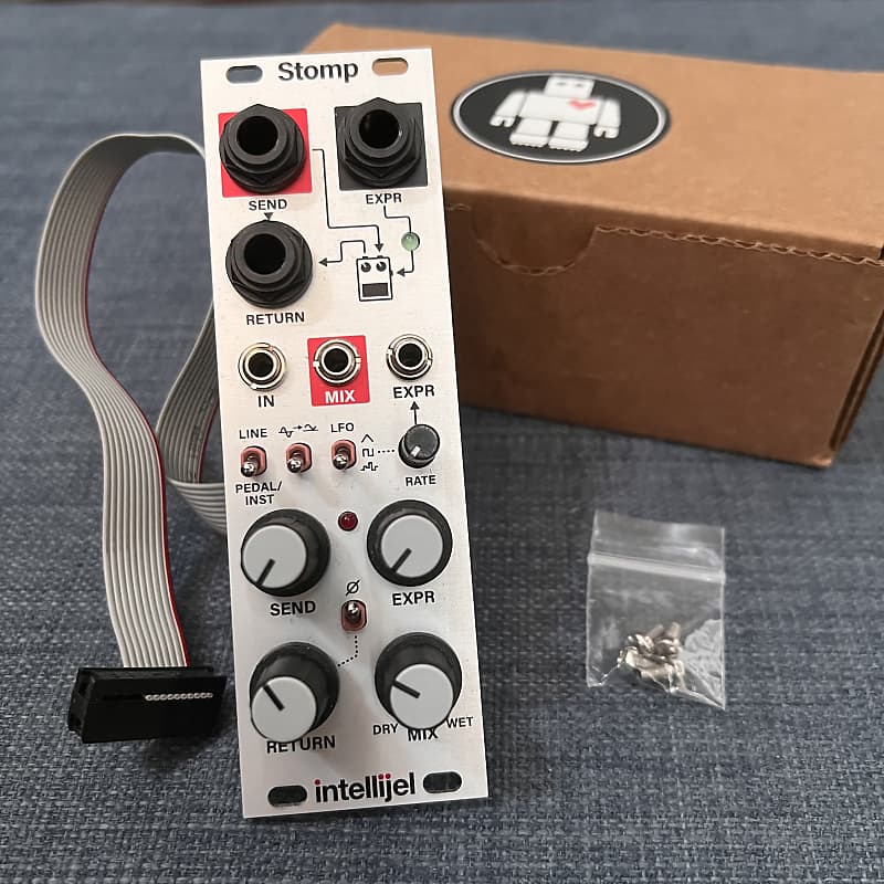 Intellijel Stomp 2023 - Silver MINT! Only few hours use! Like | Reverb