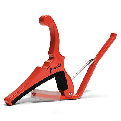 Fender Quick Change Fiesta Red Capo | Reverb
