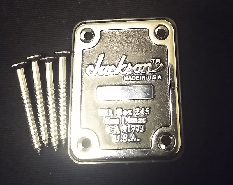 Jackson USA Neck Plate | Reverb