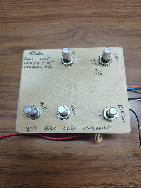 Haz Lab Onboard Bass 3 band Preamp 90's | Reverb