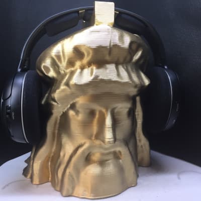 Leonardo Da Vinci Headphone Stand! Painter Inventor Headset | Reverb