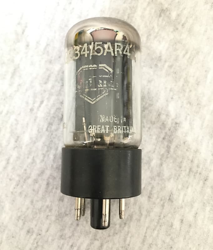 Mullard GZ34 - Blackburn - Amplitrex Tested | Reverb