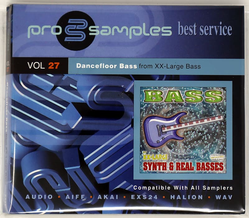Best Service Pro Samples Vol.27 Dancefloor Bass Sample | Reverb