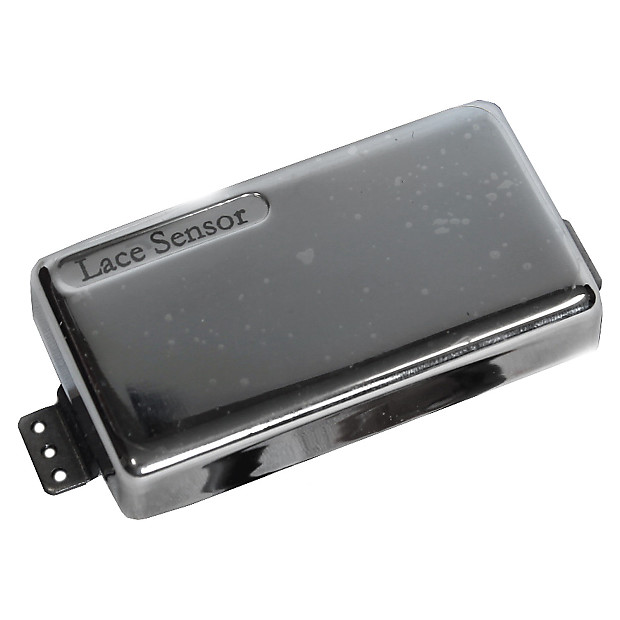 Lace Sensor Dually Red/Red Pickup with Chrome Cover | Reverb