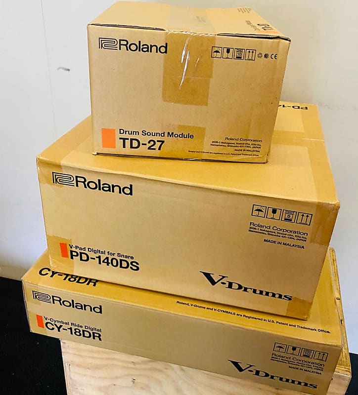 TD-27 Module PD-140DS Snare CY-18DR Ride OPEN BOX | Reverb