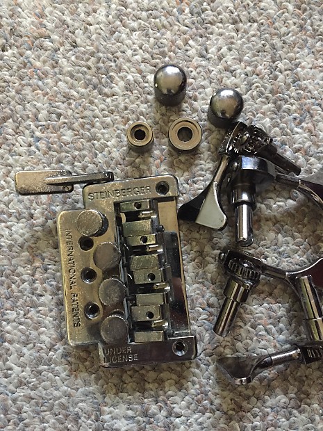 Steinberger 4 string Bass Bridge & Tuning pegs. (No | Reverb Australia