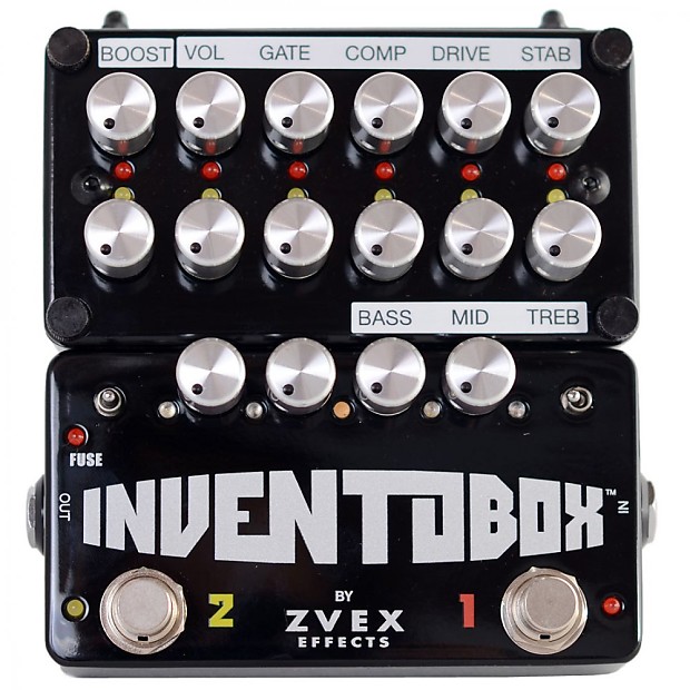 ZVex Inventobox Fuzz Factory Super Hard On & Tone Stack | Reverb UK