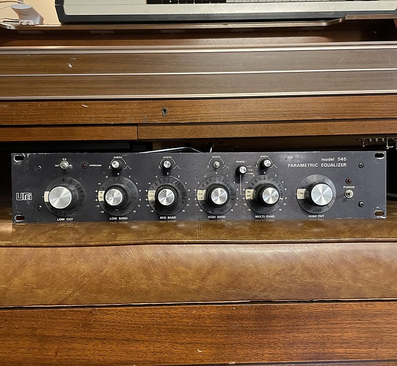 Urei 545 Parametric EQ Filter Set | Reverb
