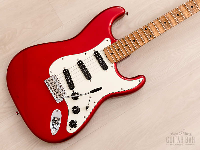 1990 Fender Order Made Stratocaster Scalloped Fretboard, | Reverb
