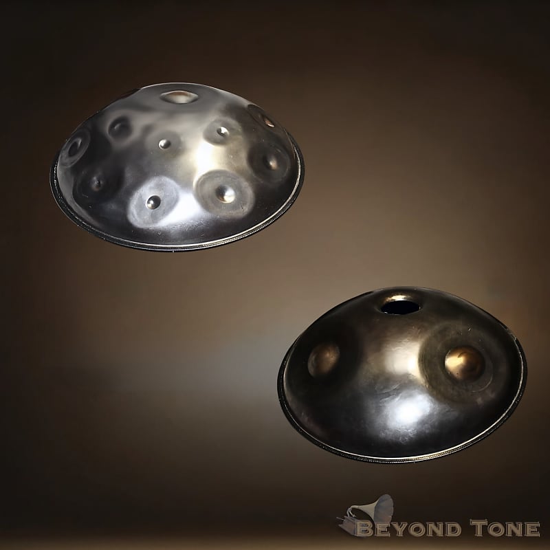 Aura Handpan - Pantam - D minor 14 - Nitrided Steel - Custom | Reverb