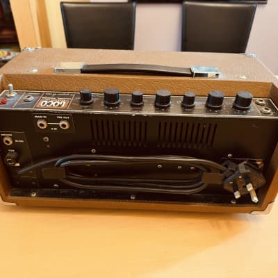 Aria Loco Bass Amp Head late 70s - Brown tolex | Reverb