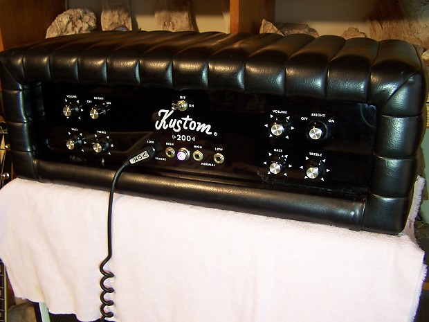 Kustom K200 B-1 Bass Amp - Vintage 70's ~ Made In USA ~ | Reverb