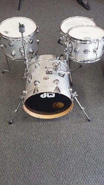 DW Mini Pro Original 2000's Silver Sparkle | Reverb