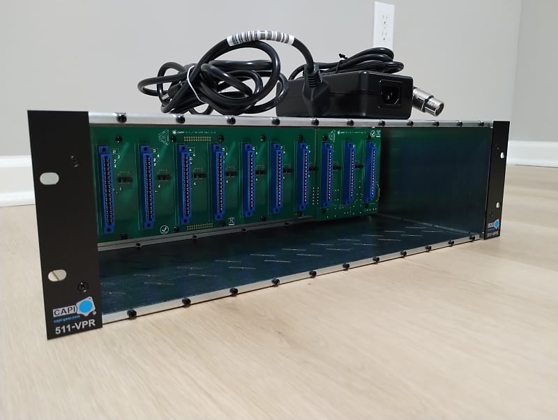 CAPI 511 VPR XLR Filtered 500 Series 11-Slot Rack 2023 - | Reverb