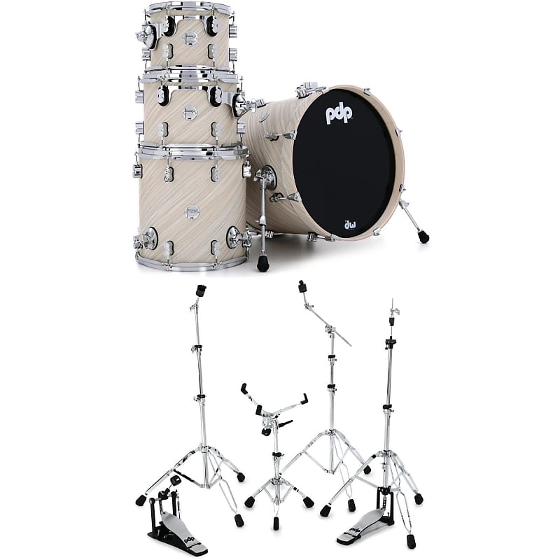 PDP Concept Maple 4-piece Shell Pack and Hardware Bundle - | Reverb