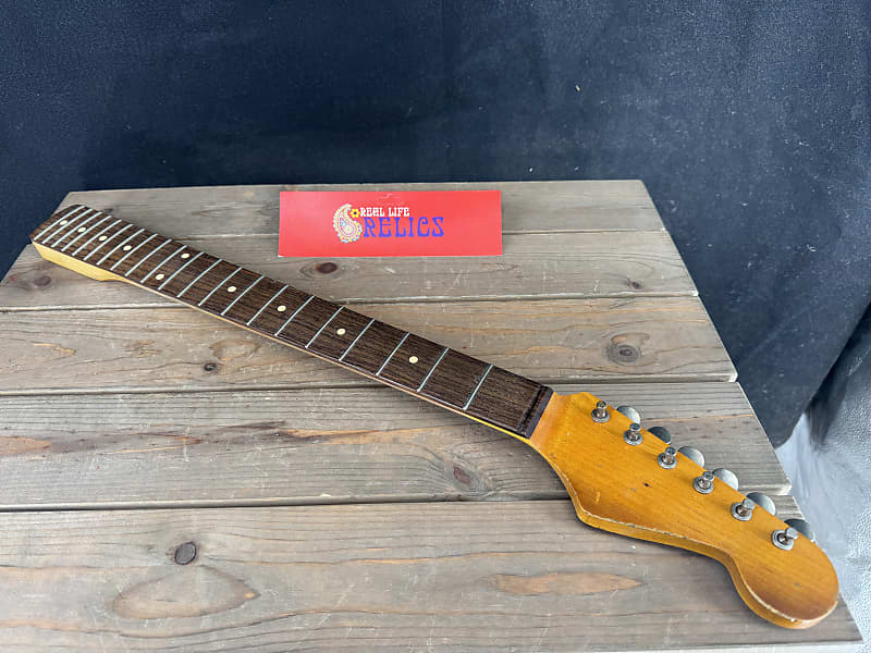 Real Life Relics Custom Class Loaded Nitro Maple/RW Strat® | Reverb